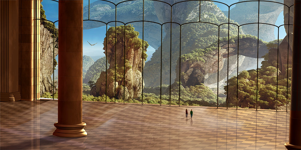 Le palais de l’Empereur – Les arches de Xhion